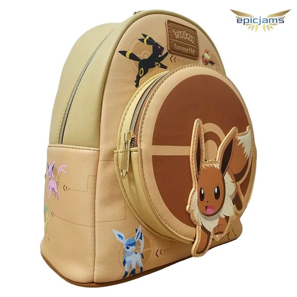 Loungefly | Bags | Loungefly Pokemon Eevee Eeveelutions Backpack Set ...
